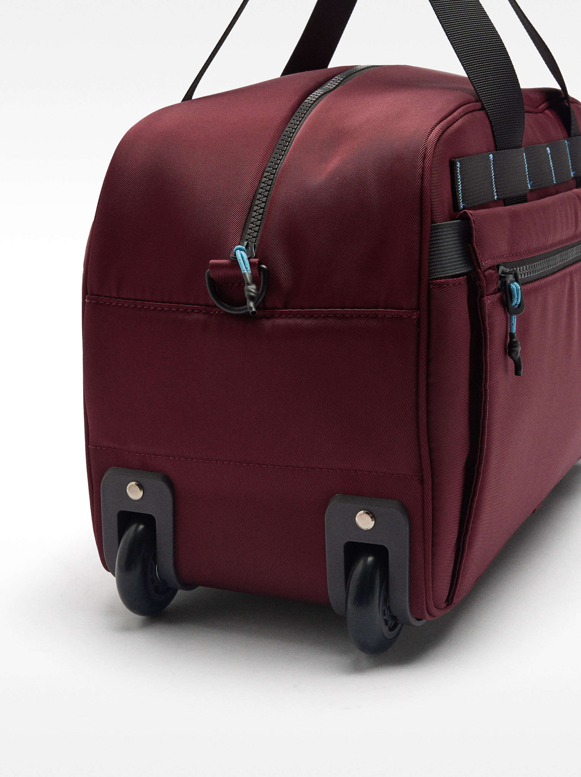 Parfois Bordo Teknik Kumaş Weekend Çanta | Parfois